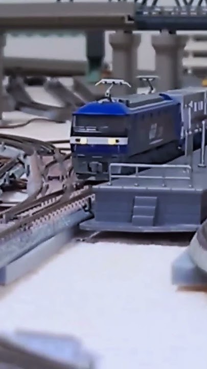 中編9 JR貨物 コキ104 リサーチキャビン+Z30A/30A+Z54A EF210牽引 JR FREIGHT EF210-100 + KOKI104 Research Cabin ＃ ...