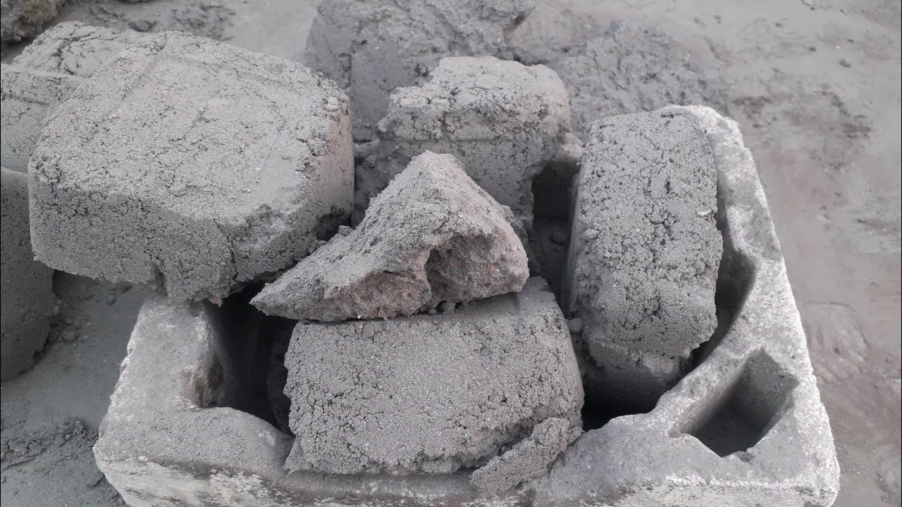 New pure sand shapes dry crumbling in Thermopol sheet😴💤+water crumbling ...