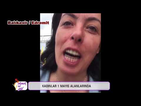Balıkesir'de kadınlar 1 Mayıs'ta