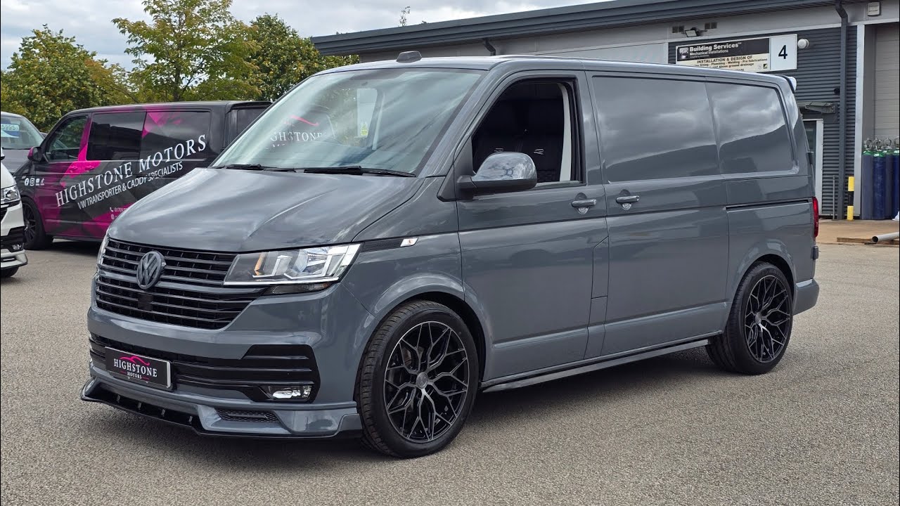 Panel van vw transporter t6.1 modified - YouTube
