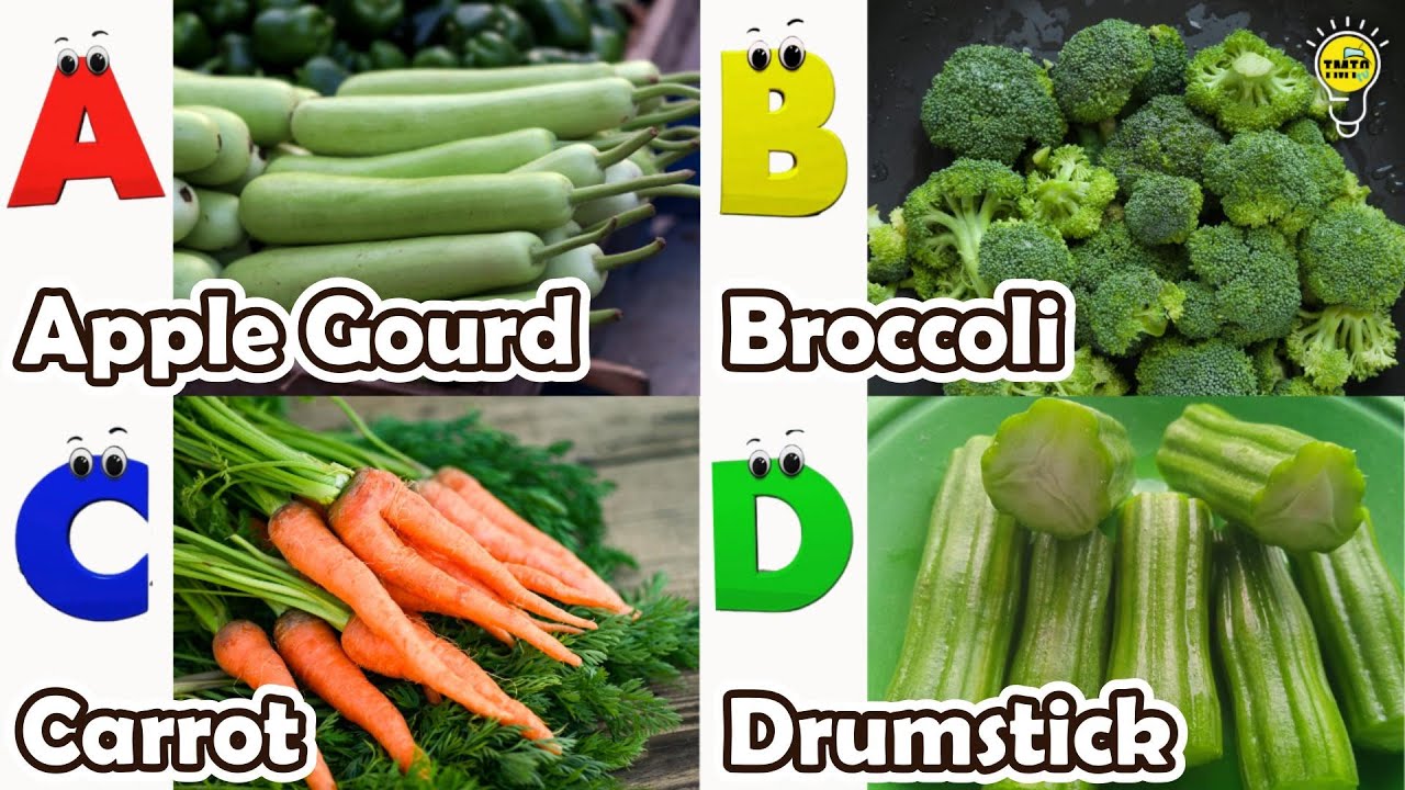 Vegetables ABC Song | Vegetables Alphabet Song | Phonics for Kids ...