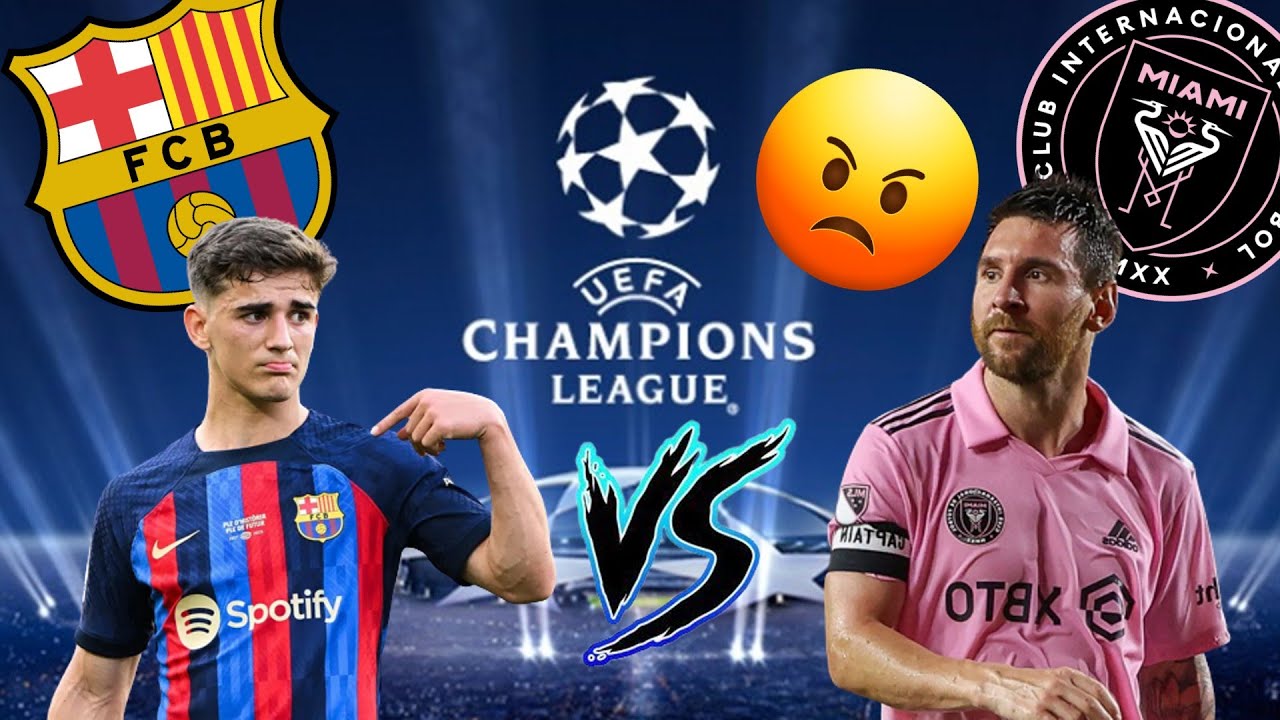 BARCELONA DE PEDRI E GAVI CONTRA O INTER MIAMI DE MESSI E BUSQUETS NA ...