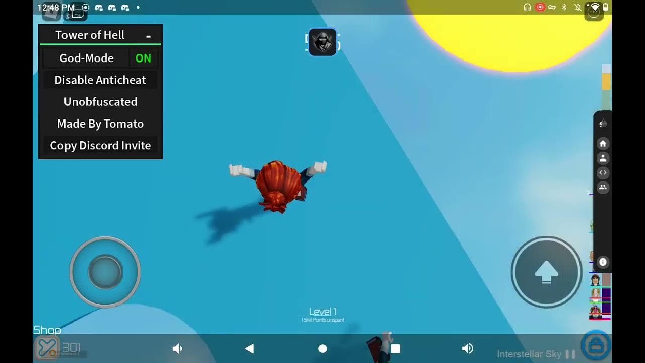Roblox Fe Script Showcase (Tower of hell godmode) - YouTube