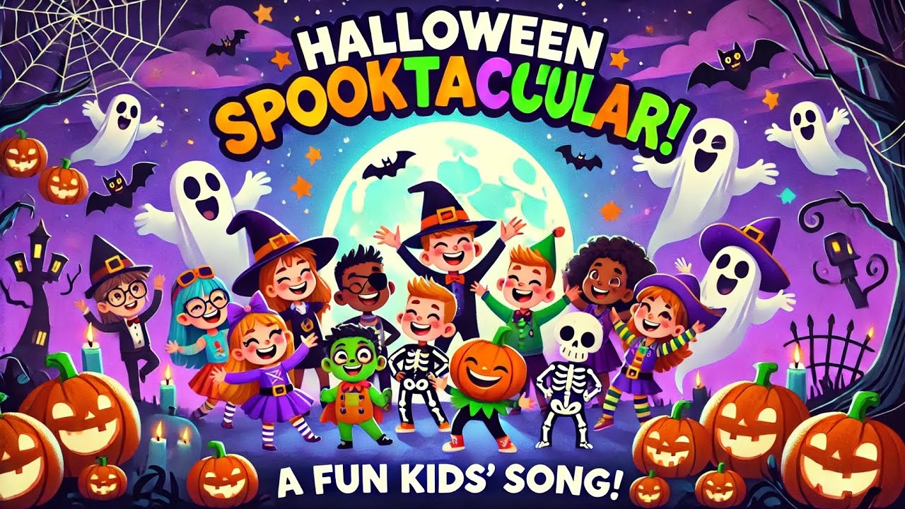 🎃 Halloween Spooktacular! A Fun Kids' Halloween Song 👻 - YouTube
