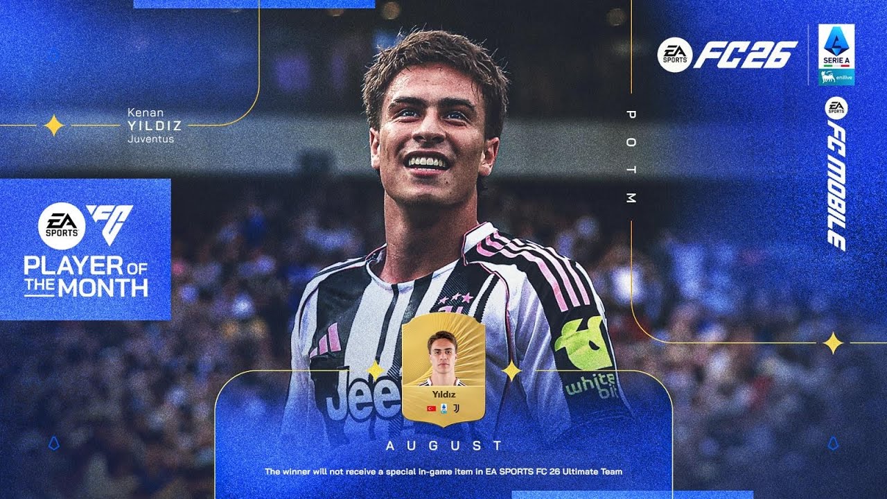 Best of Kenan Yildiz | EA Sports FC Player of the Month: August 2025 ...