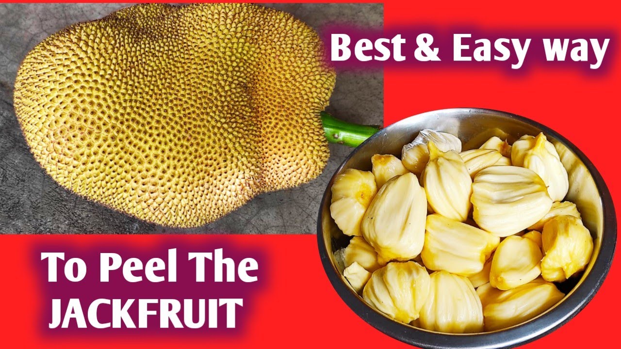 How to Peel the Jackfruit | Jackfruit Cutting Skills | bala awesome recipe | How to Cut ...