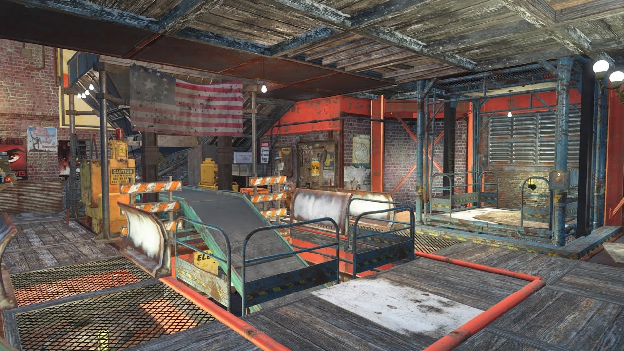Fallout 4: Gun Runner Factory - YouTube