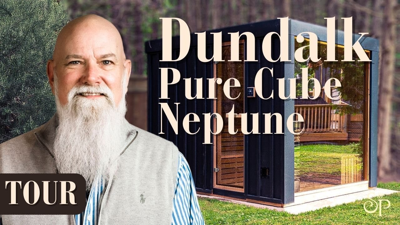 Inside the Dundalk Pure Cube Neptune Sauna (Sauna Tour) - YouTube