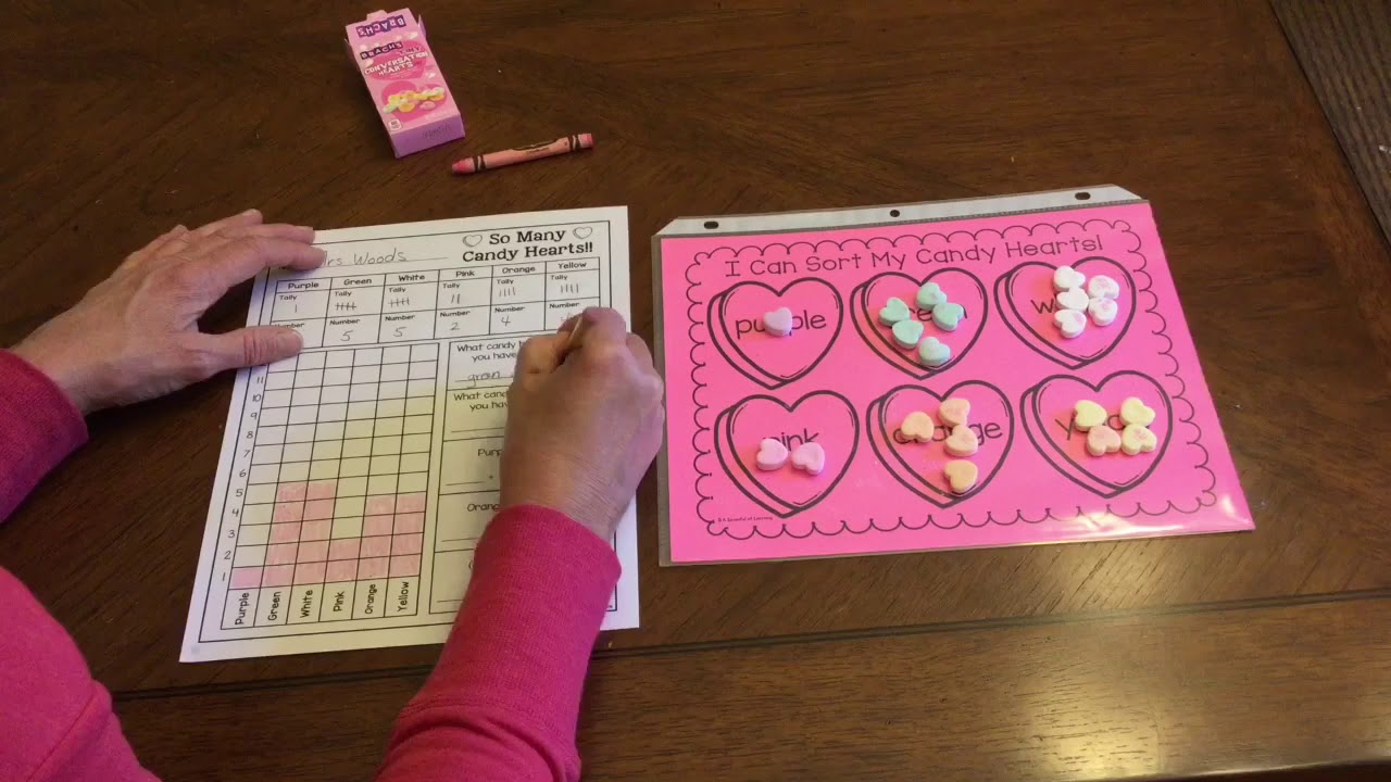 Candy Heart Activity - YouTube
