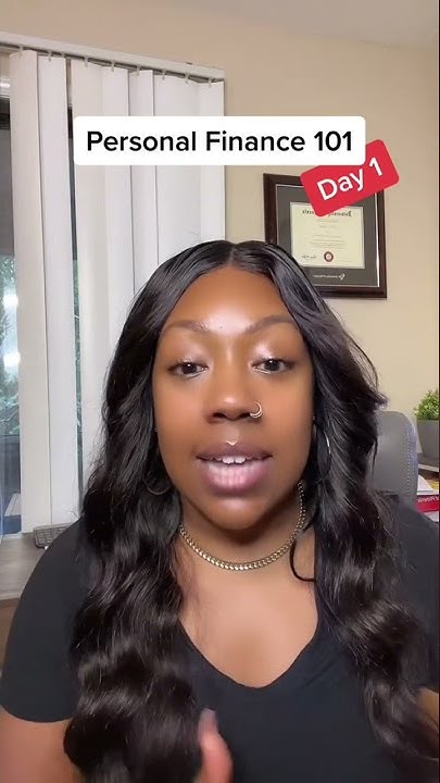 Personal finance 101. Day 1 part 1 - YouTube