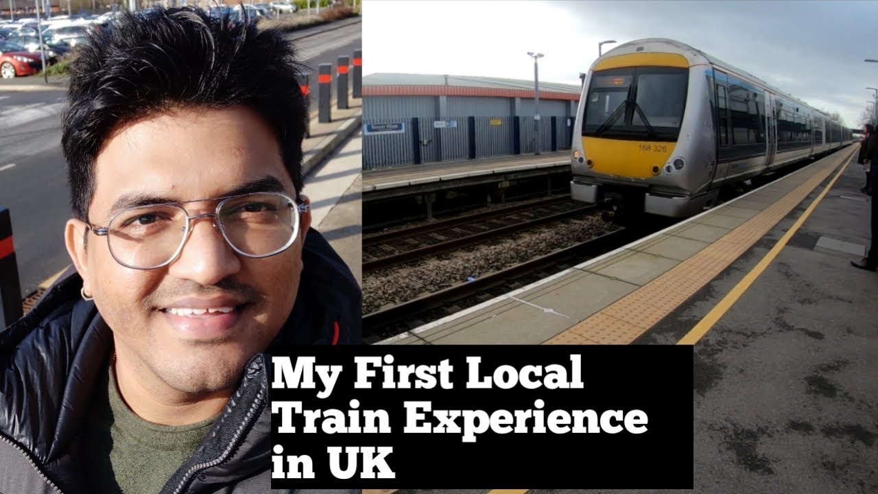 MY FIRST TRAIN JOURNEY EXPERIENCE IN ENGLAND 🚄🚆🚅|இங்கிலாந்தில் எனது ...