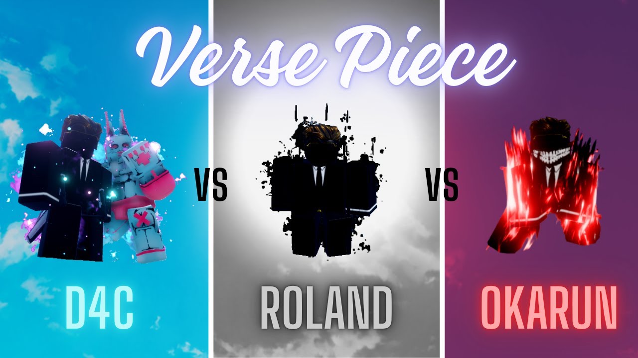 Verse Piece Update ! D4C vs Roland vs Okarun ! Damage comparison - YouTube