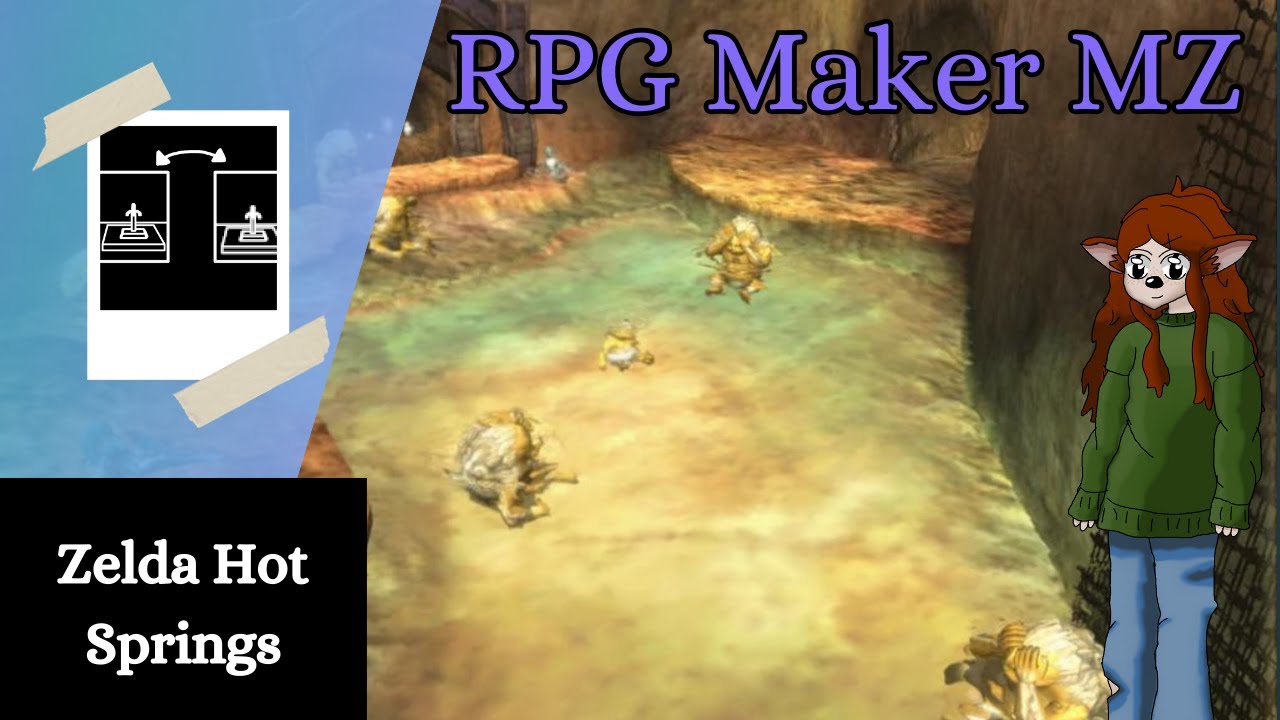 RPG Maker Game Re-creator: Zelda Healing Hot Springs - YouTube