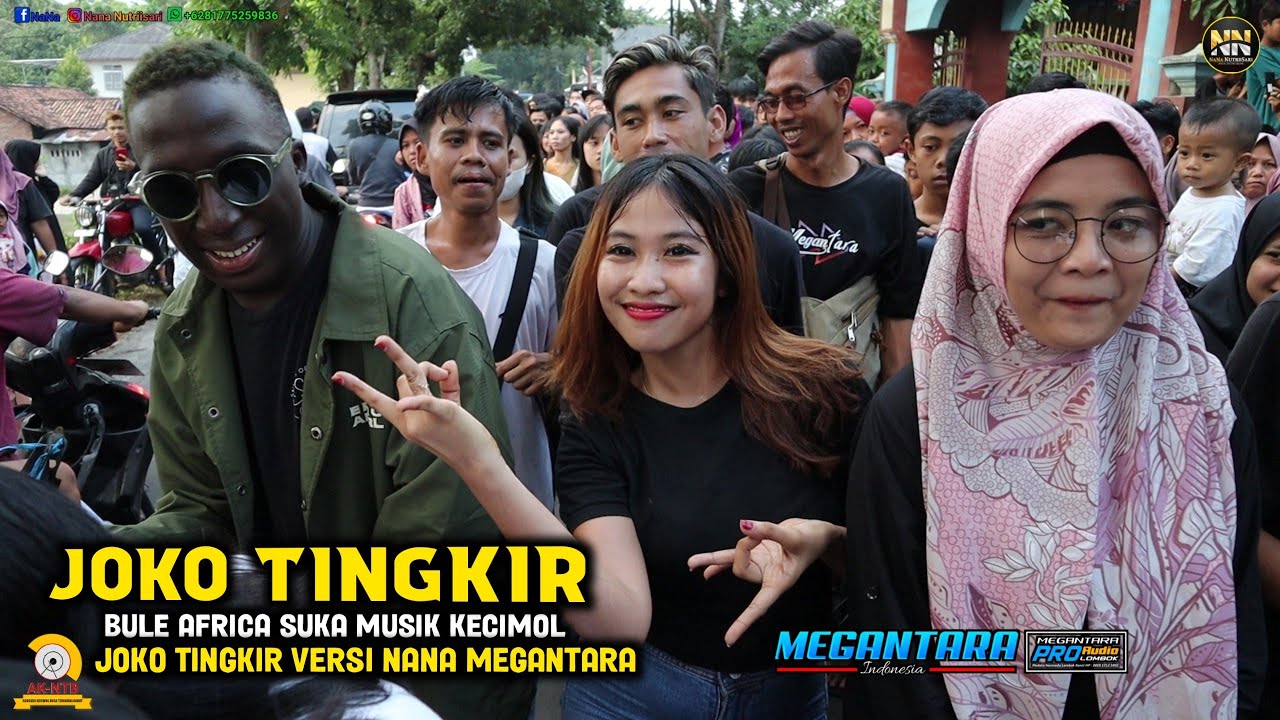 BULE AFRIKA IKUT GOYANG JOKO TINGKIR NGOMBE DAWET BARENG MEGANTARA ...