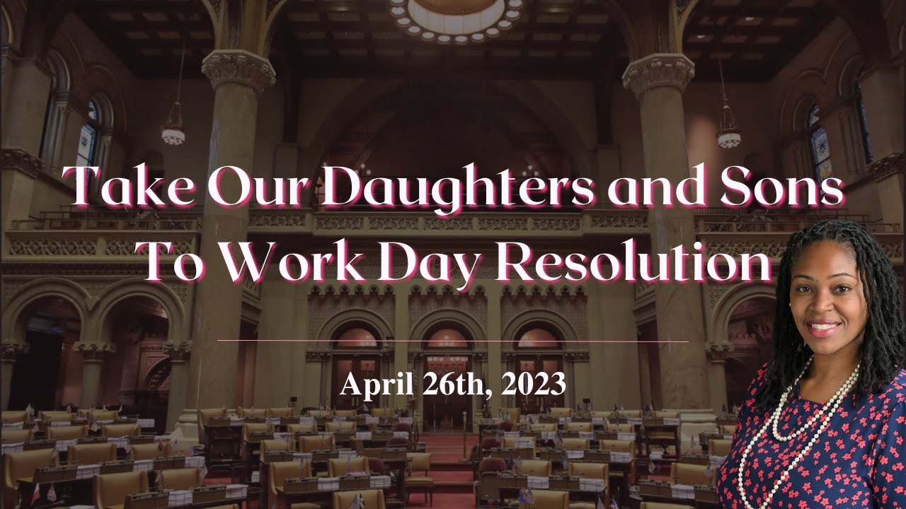 Take Our Daughters and Sons To Work Day in New York State - YouTube