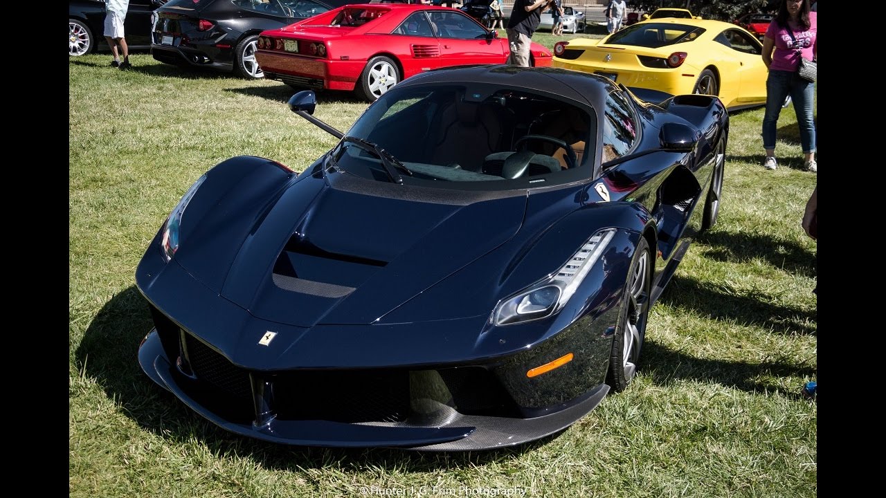 Colorado's Blu Pozzi LaFerrari - YouTube
