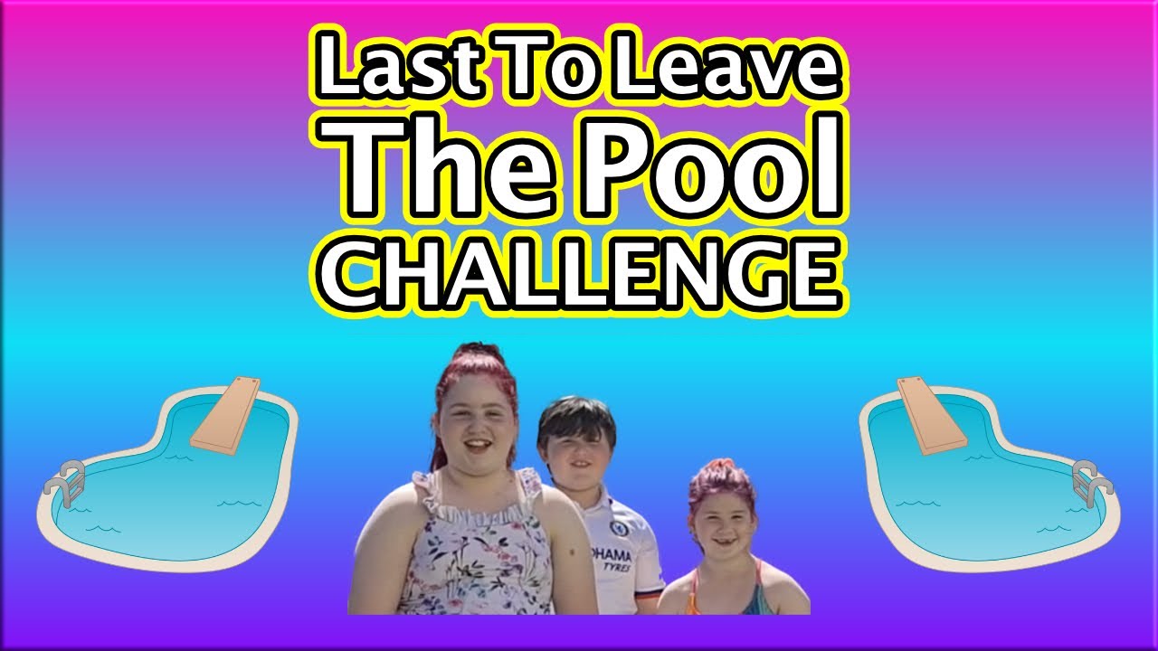 CHALLENGE - Last To Leave The Pool Wins - YouTube