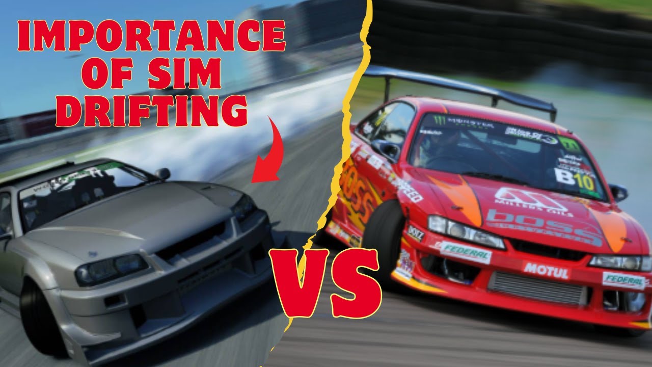 SIM Drifting VS IRL Drifting - YouTube