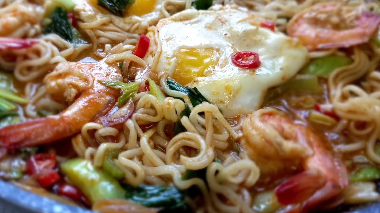 Resepi Mi Kari Tumis Udang | Sangat Mudah | Sedap | Secukup Rasa ...