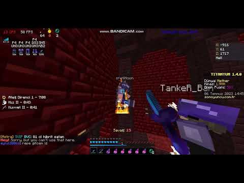 nether nostalji pvp - sonoyuncu titanyum