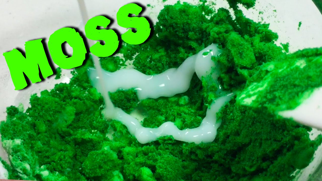 How to Make Moss Play Doh - Elieoops - YouTube