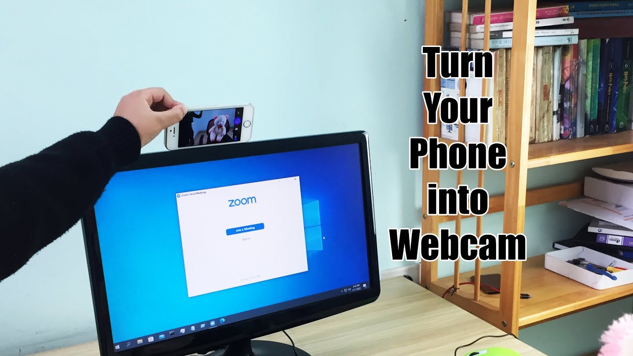 Turn your Phone into a Zoom Webcam - YouTube