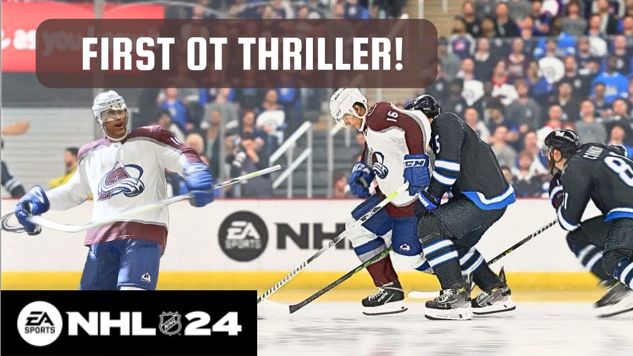 NHL 24 | BE A PRO | MOVING UP THE CALDER LEADERBOARD - YouTube