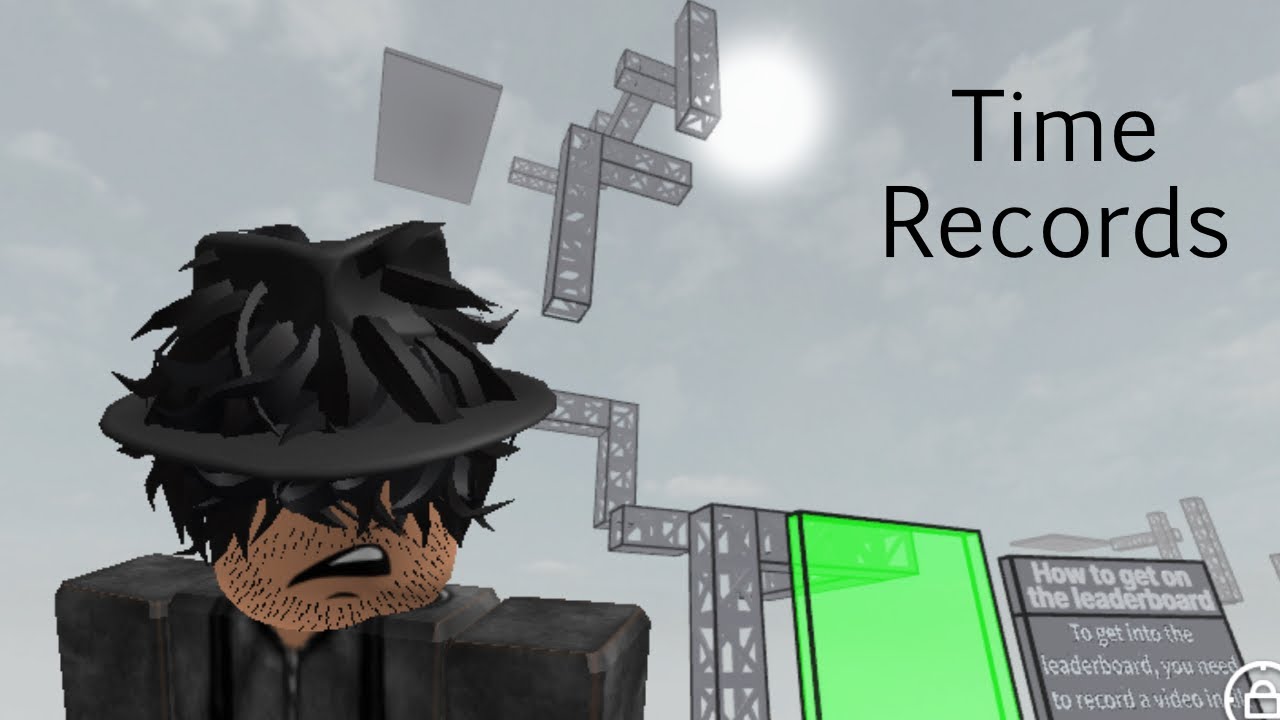 Playing roblox time records!!! FIRST VIDEO🎉🥳 - YouTube