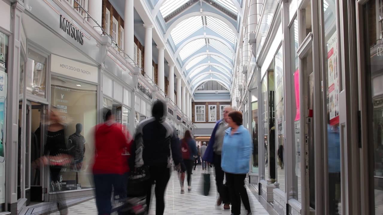 Westgate Arcade Time Lapse in Peterborough - YouTube