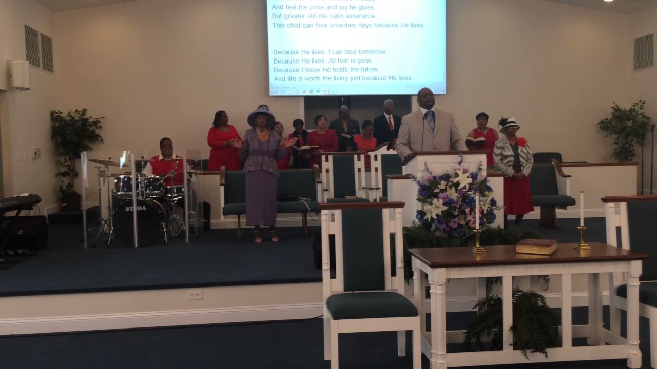 OLB Service 03 26 2017 Choir Selection—Because He Lives - YouTube