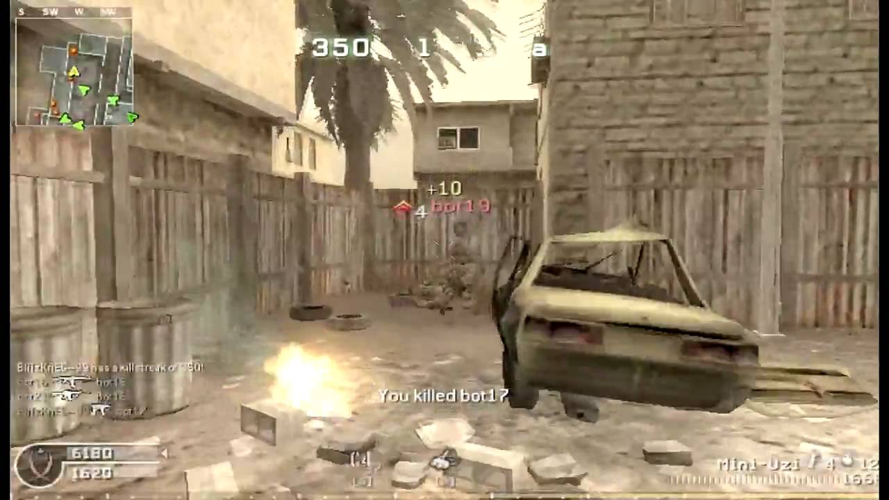 Call Of Duty 4 - Pezbots Mod - YouTube