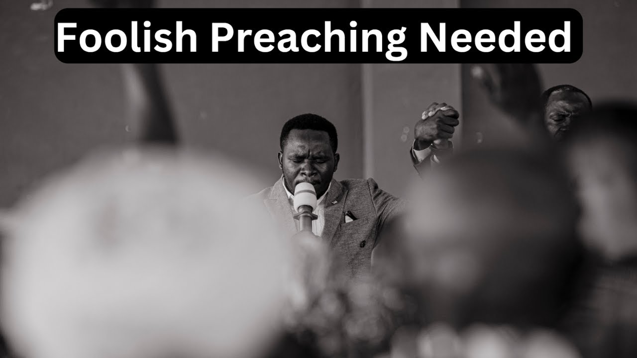 Bishop Vincent Mathews, Foolish Preaching Needed - YouTube