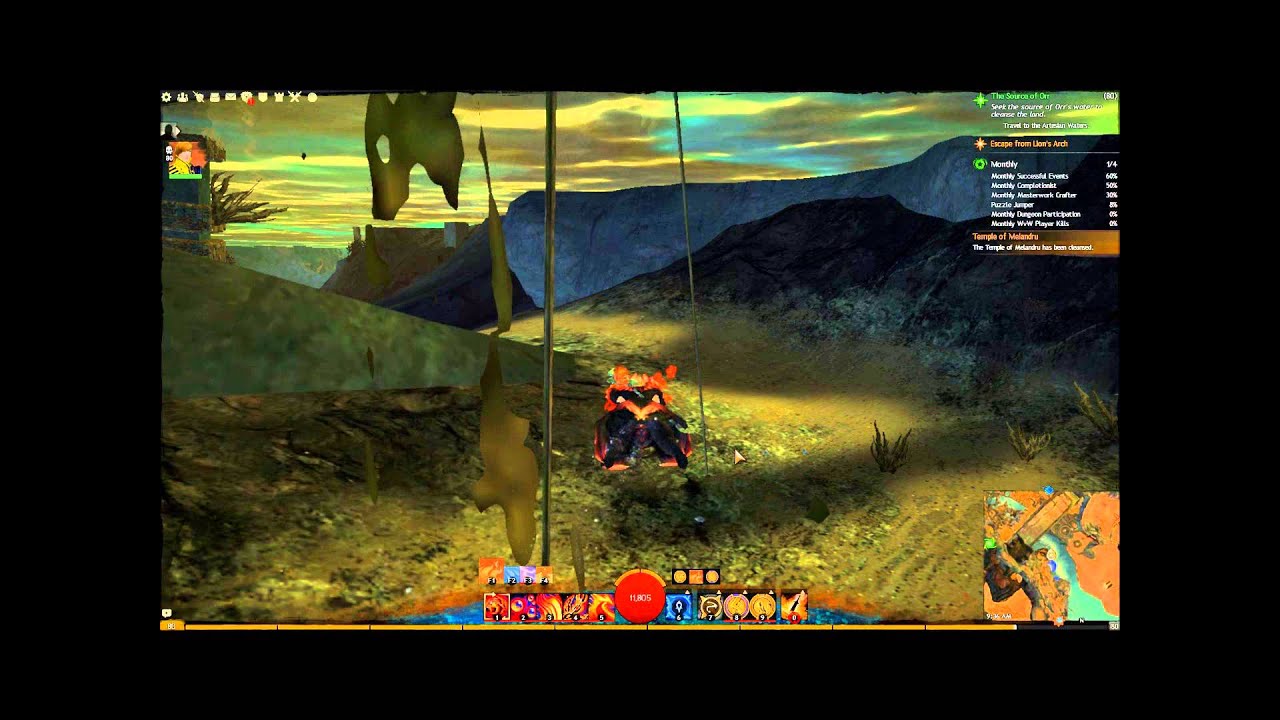 Guild Wars 2 : How to get to The Source Of Orr - YouTube