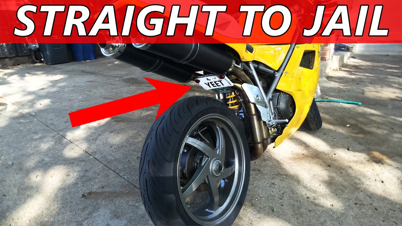 7 Things that WILL get you PULLED OVER on a Motorcycle - YouTube
