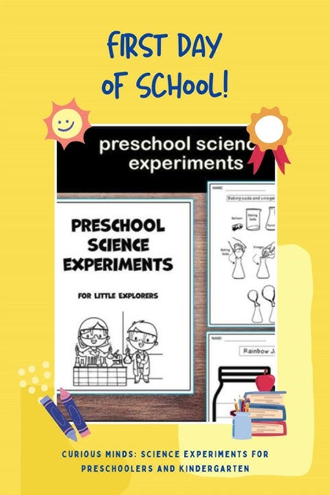 Curious Minds Science Experiments for Preschoolers and Kindergarten ...