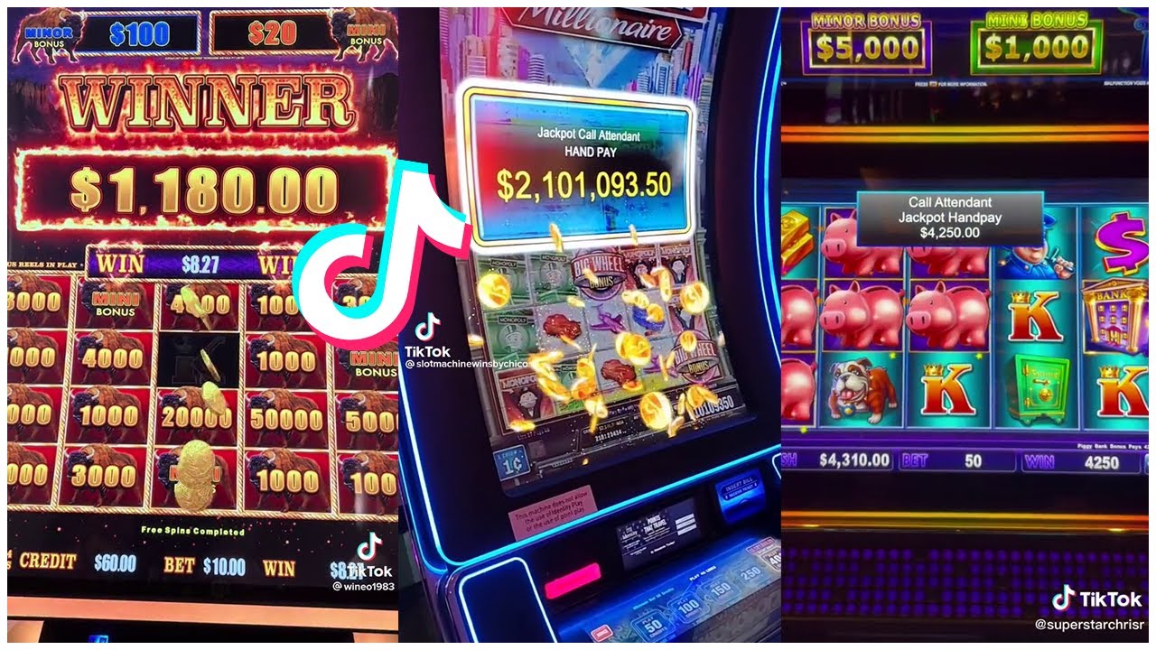 Largest Tiktok Slot Machine Wins Compilation - YouTube