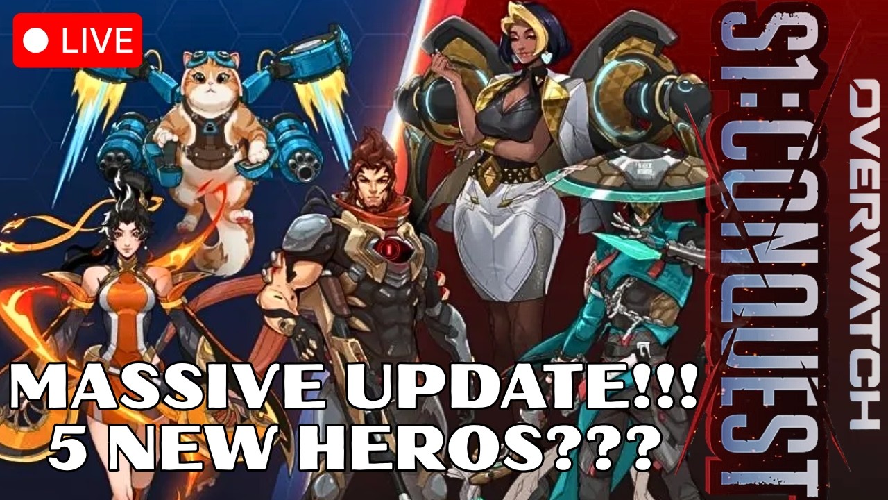 IS OVERWATCH BACK? SEASON 1 MASSIVE UPDATE // Platinum Support Enjoyer ...