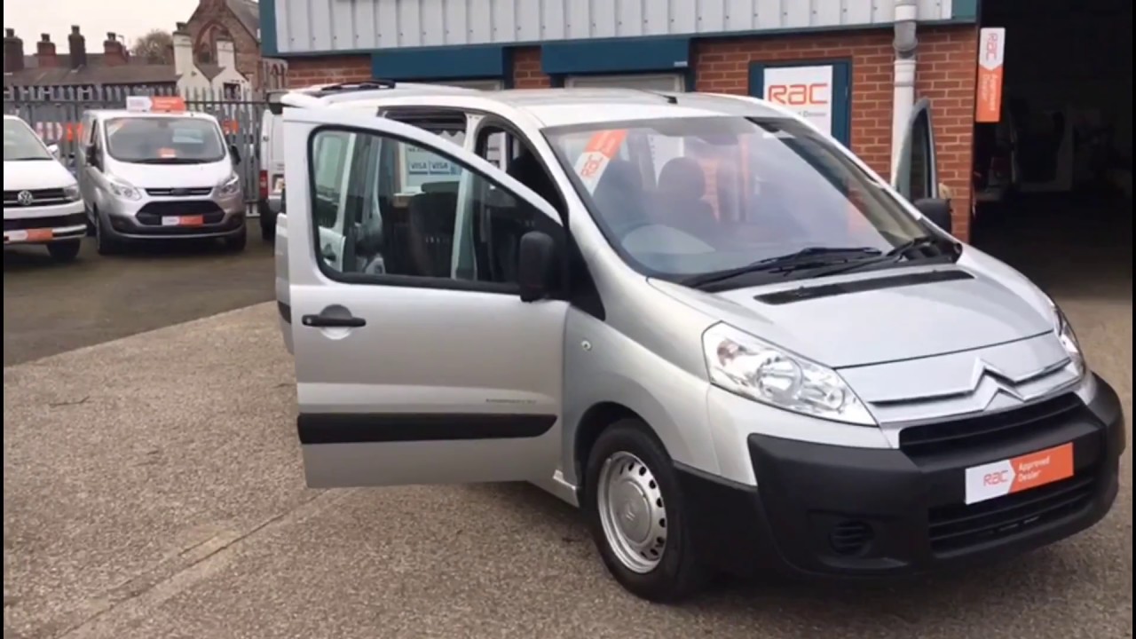 Citroen Dispatch 6 seater Kombi van with wheelchair ramp for sale ...