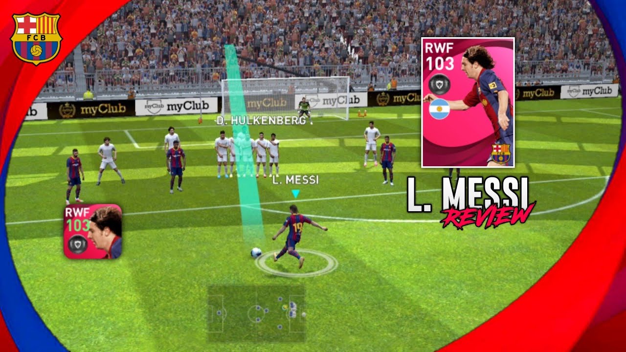Iconic Moment L. MESSI 103 Rated Review 😱 Best Iconic Player 🔥 Pes 2021 ...
