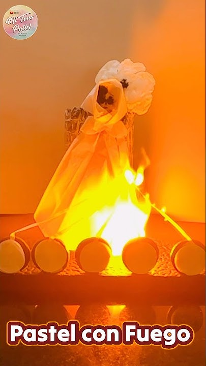 🔥Pastel con Fuego 🔥 #FireCake - YouTube