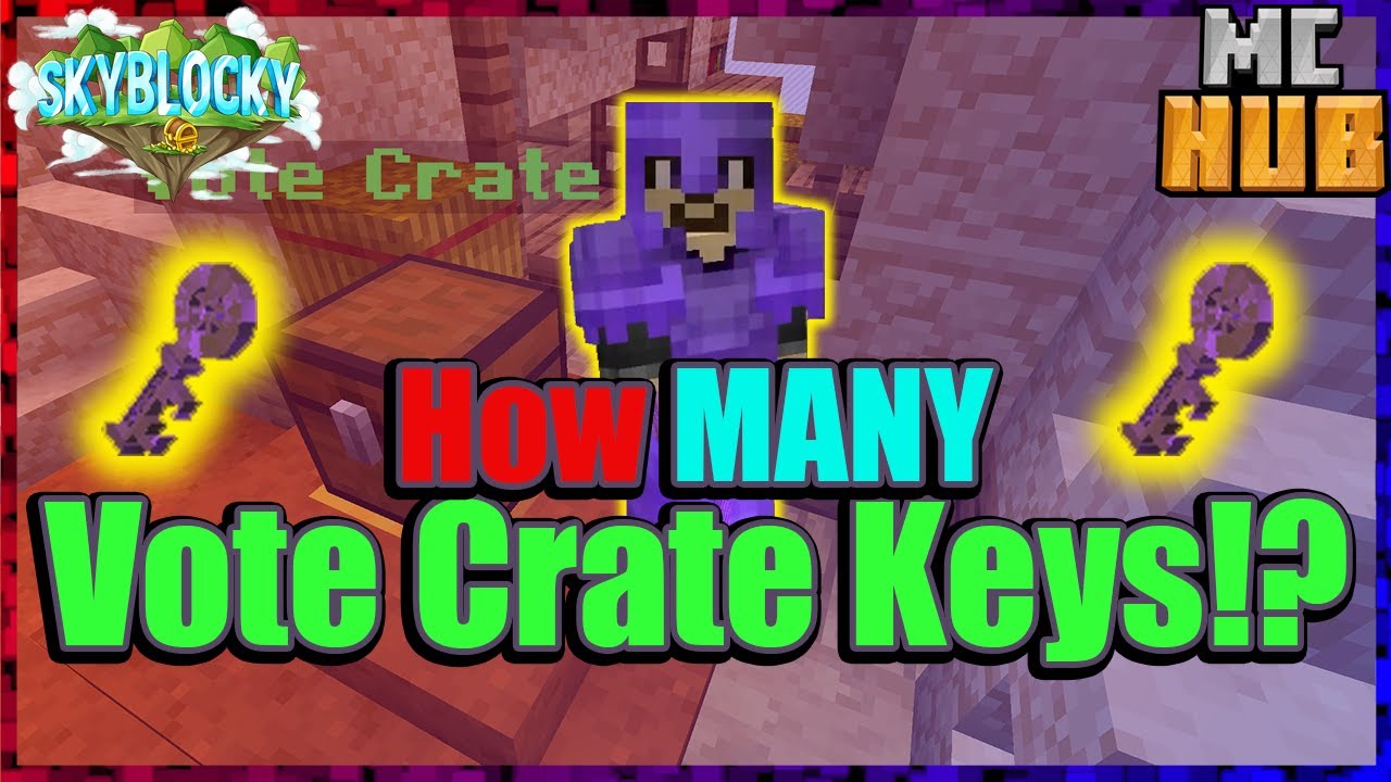 What does 10 Vote Crate Keys Get YOU? for Skyblock Sun - Skyblocky ...