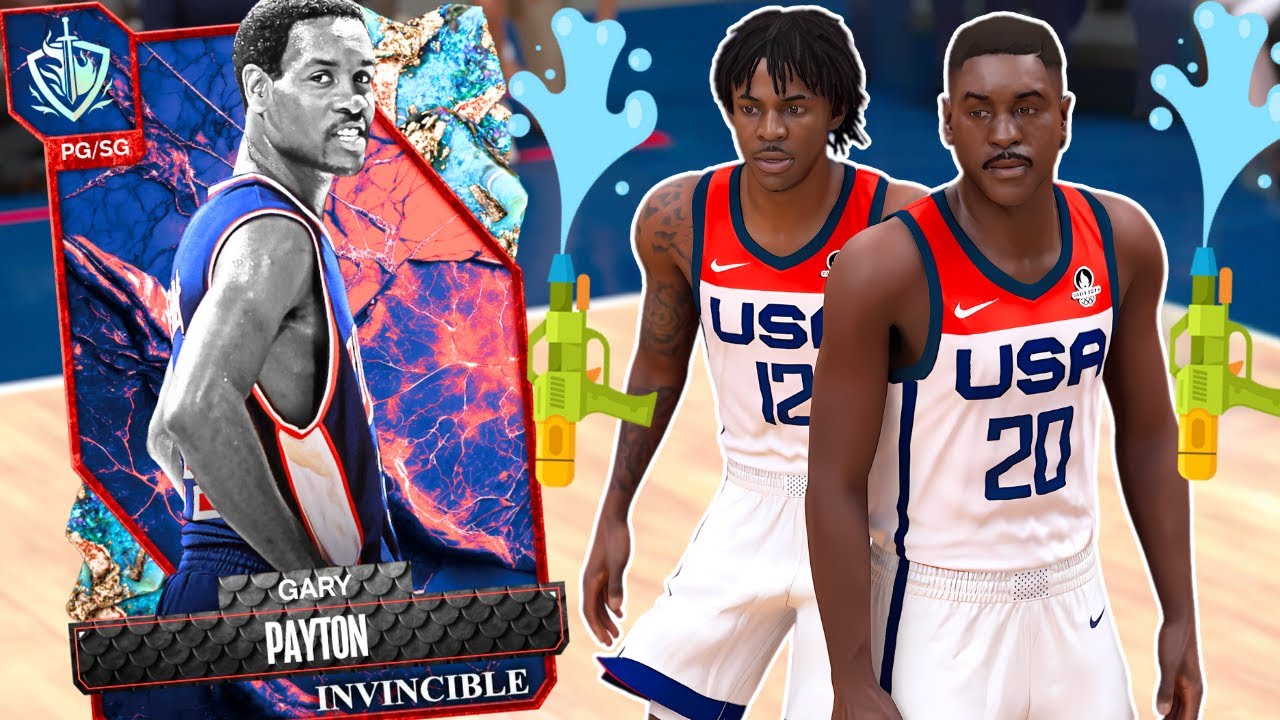 INVINCIBLE GARY PAYTON GAMEPLAY! NEW BEST SHOOTERS IN NBA2k24 MyTeam ...