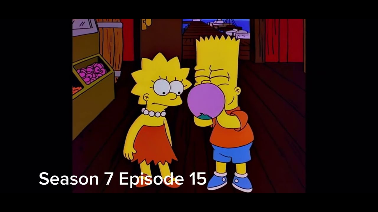 The Simpsons (1989) balloon scene - YouTube