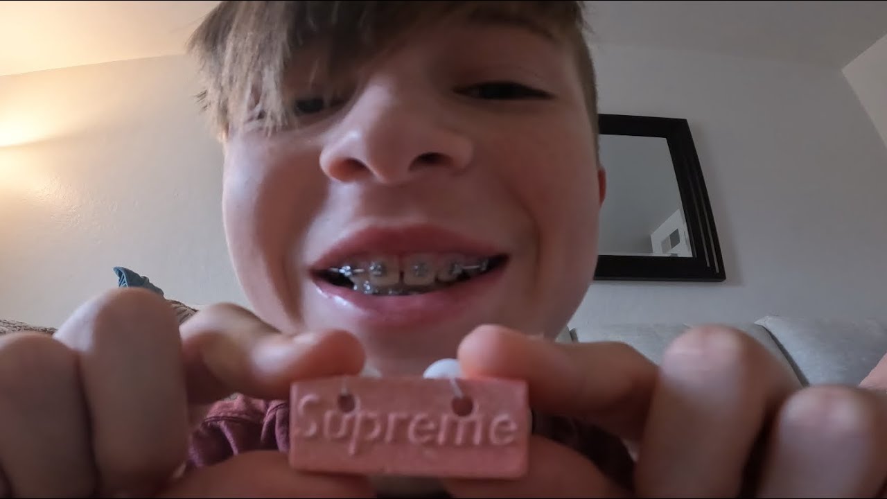 Supreme candy necklace! - YouTube