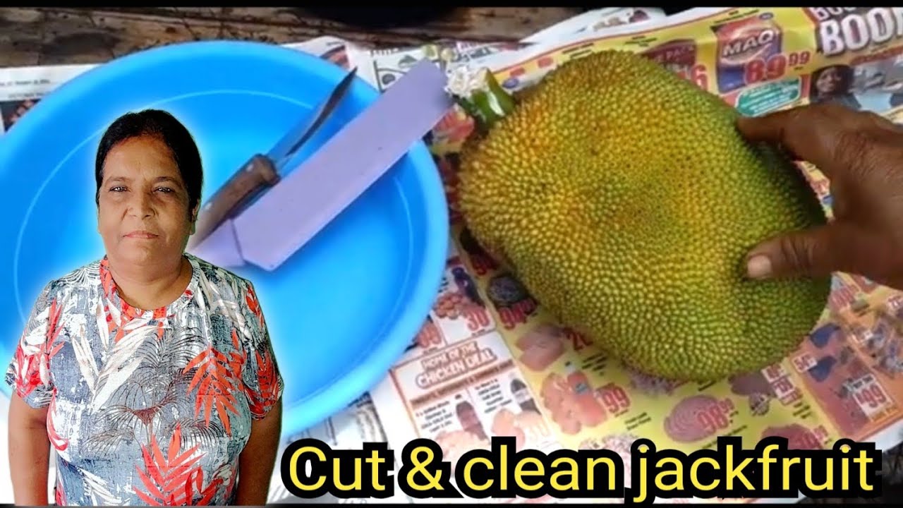 HOW TO CHOP & CLEAN A JACKFRUIT. #jackfruit #durbansouthafrica # ...