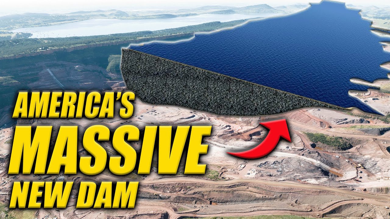 Building a New Reservoir to Supply 825,000 People with Water! - YouTube