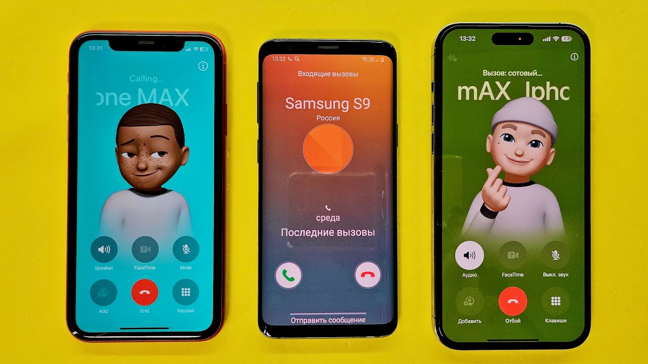 Incoming Call FaceTime Audio Three iPhone 14/15/11 PM 256 & 512gb - YouTube