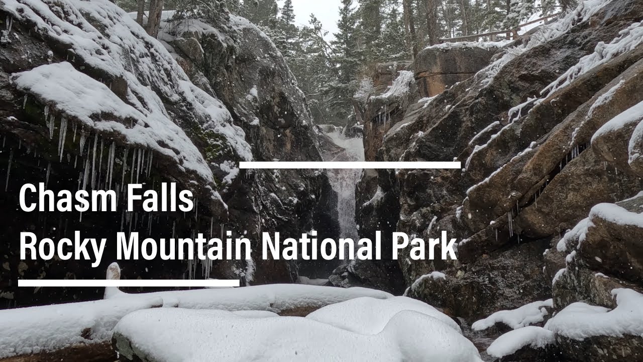 Chasm Falls (Rocky Mountain National Park) - YouTube