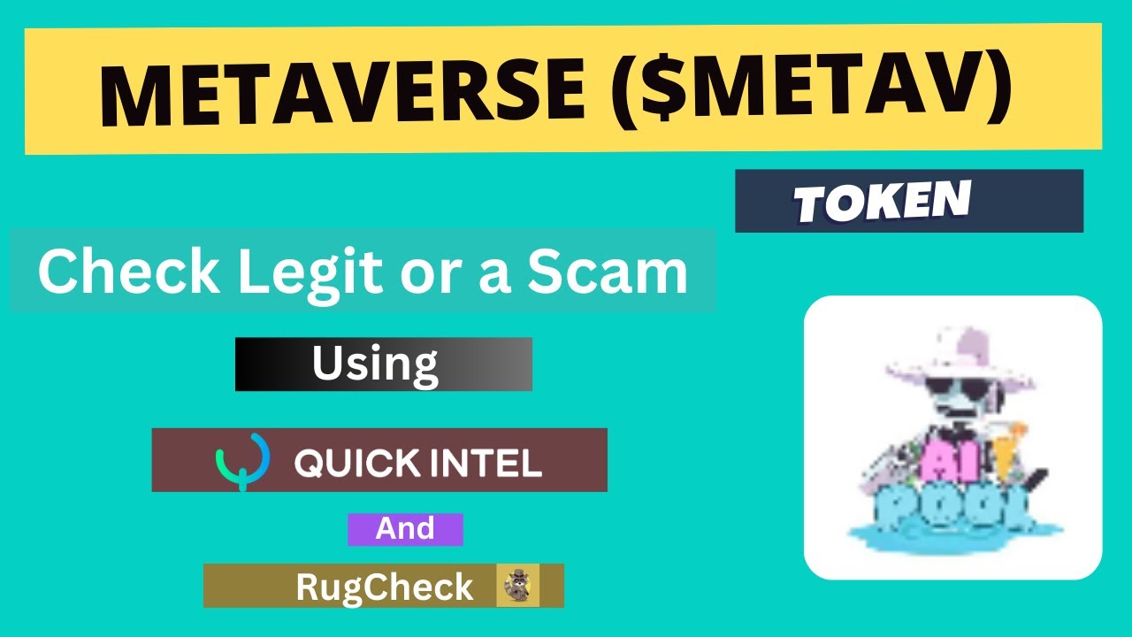 METAVERSE ($METAV) Token is Legit Or a Scam?? - YouTube