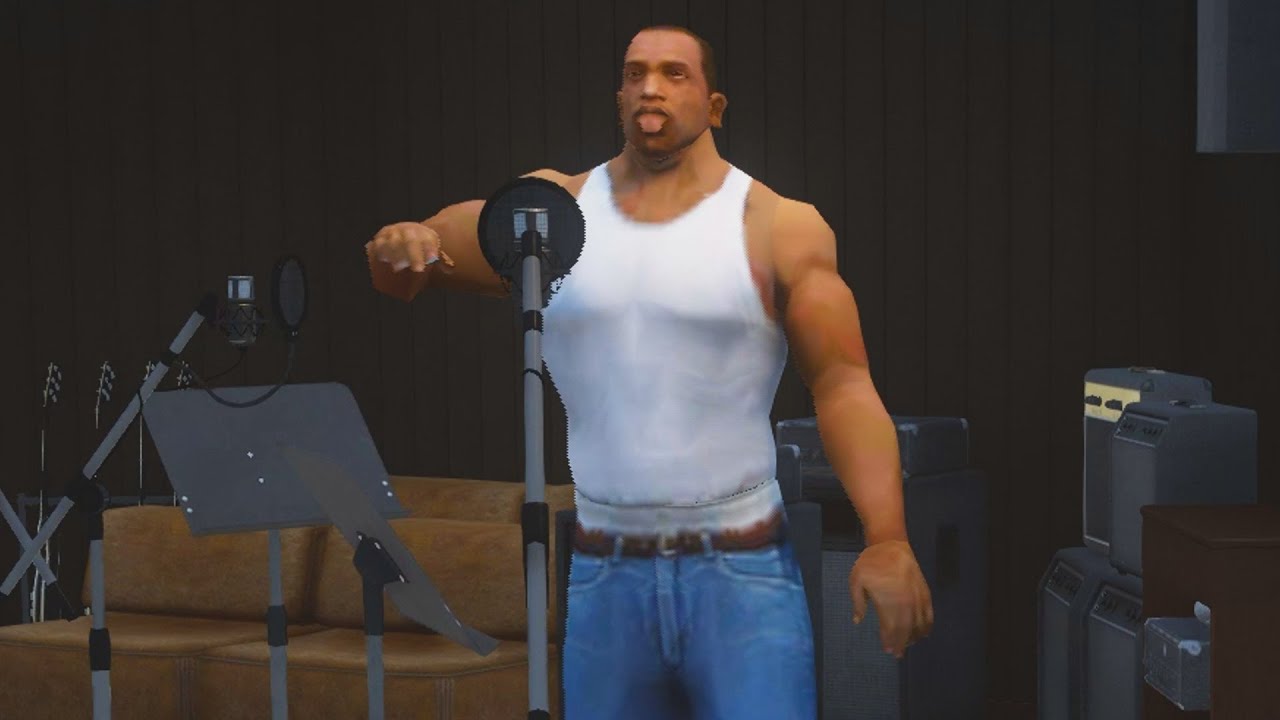 Carl Johnson ''CJ'' Raps in GTA Online Contract DLC - YouTube